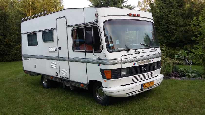Mercedes Hymer MOBIL Kamper 1978 - 38 000 PLN - Otoklasyki.pl