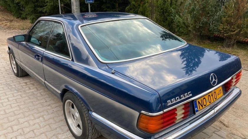 Mercedes SEC500 W126 1984 - 49 950 PLN - Otoklasyki.pl