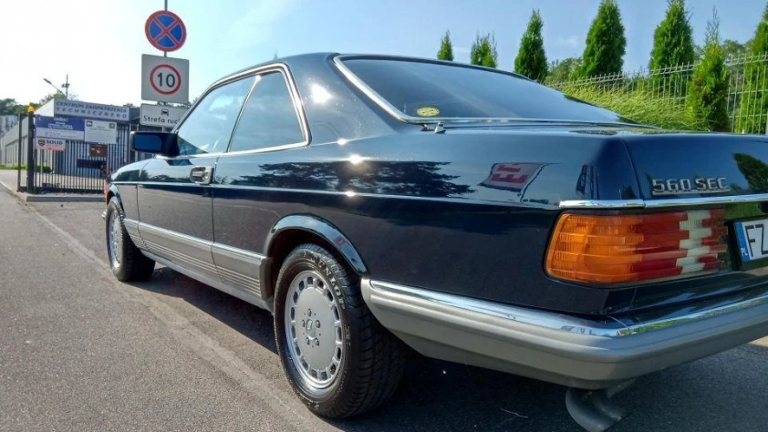 Mercedes SEC500 W126 1988 - 49 500 PLN - Otoklasyki.pl