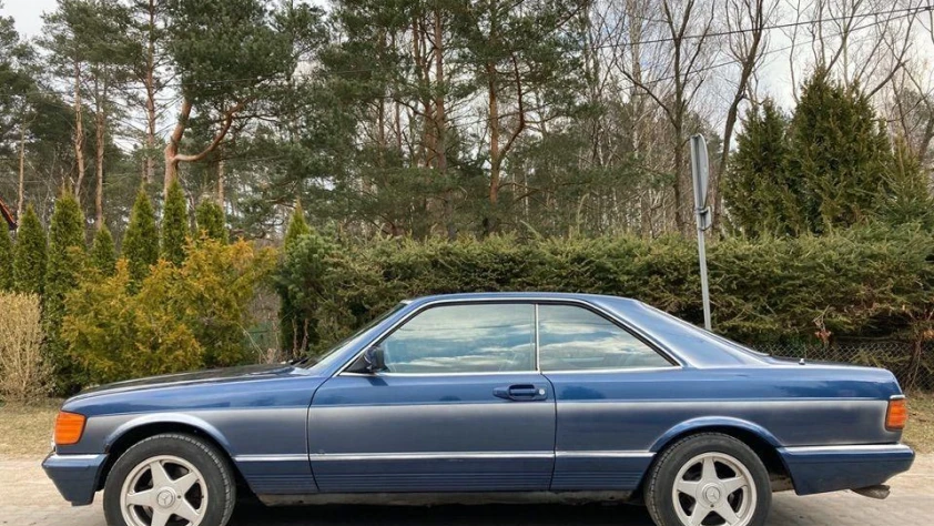 Mercedes SEC500 W126 1984 - 49 950 PLN - Otoklasyki.pl