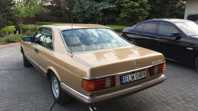 Mercedes SEC500 1982 - 95 000 PLN - Otoklasyki.pl